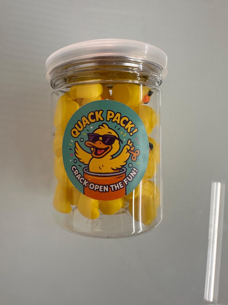 Mini Rubber Duck Quack Pack: Sensory Fidget Toy, Cruise Jeep Duck - Etsy