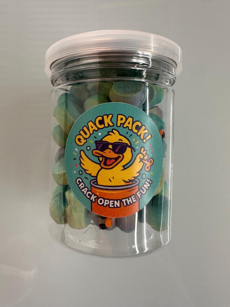 Mini Rubber Duck Quack Pack: Sensory Fidget Toy, Cruise Jeep Duck - Etsy