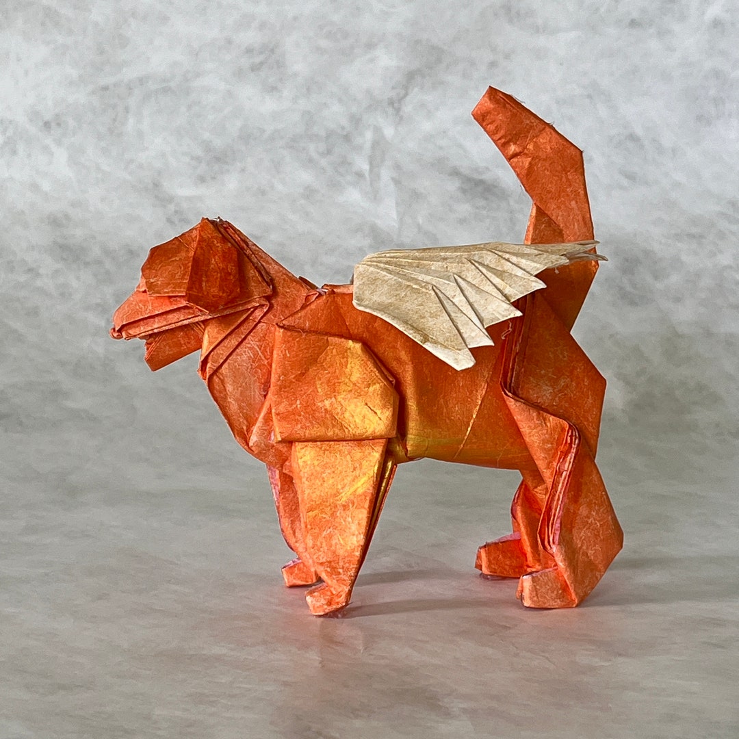 Origami Dog 3 - Angel Beagle - Etsy