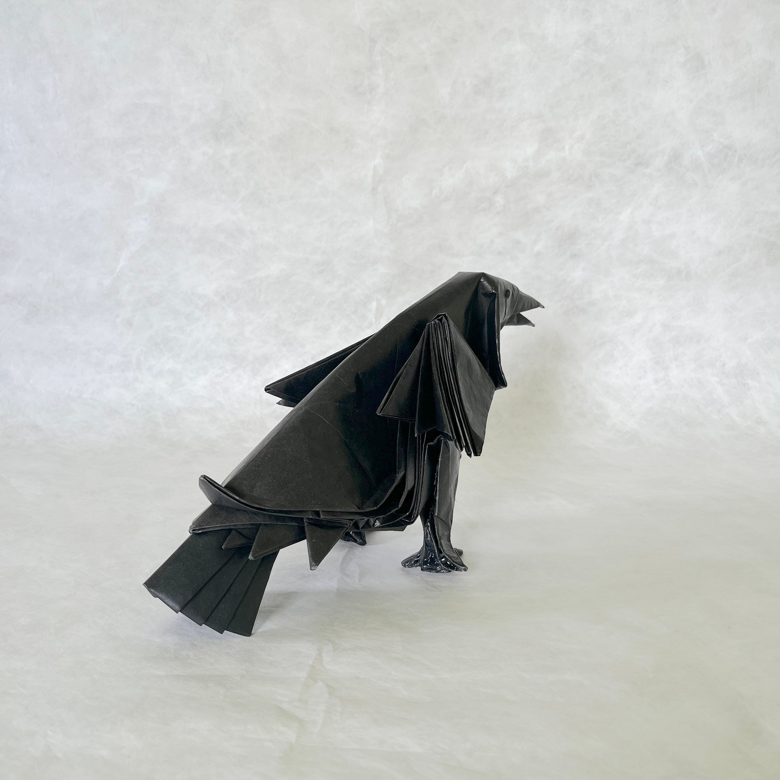 Life-sized Origami Crow - Etsy