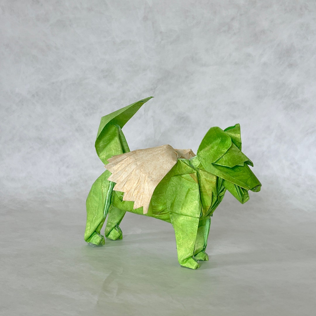 Origami Angel Dog 1 - Corgi - Etsy