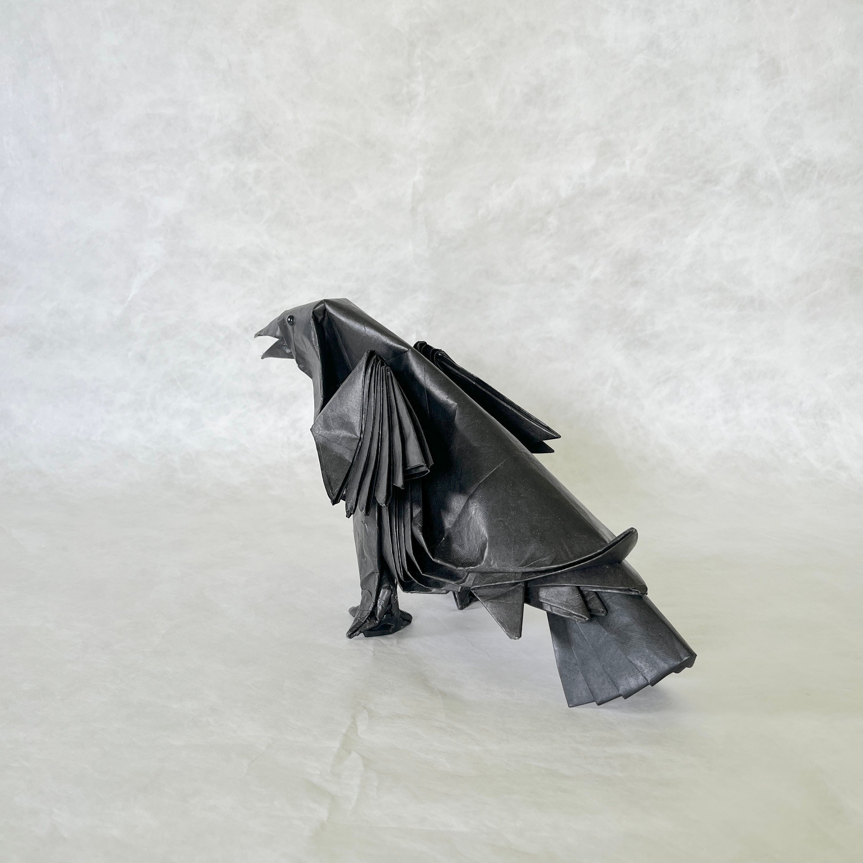 Life-sized Origami Crow - Etsy