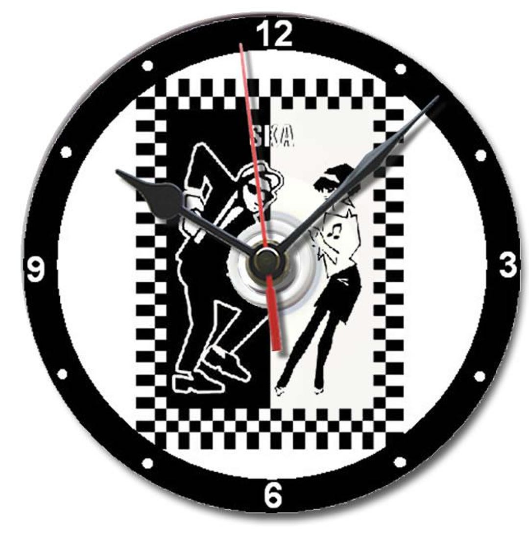 SKA, Mod, Two Tone Dance Cd Clock Unusual Secret Santa Gift Idea. Can ...