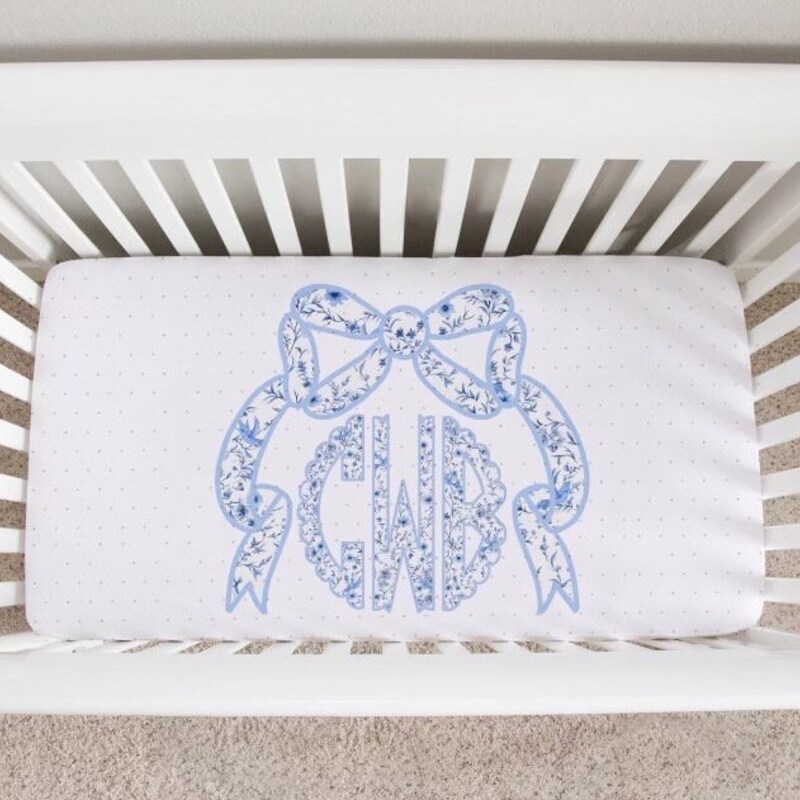 Monogram Bedding - Etsy