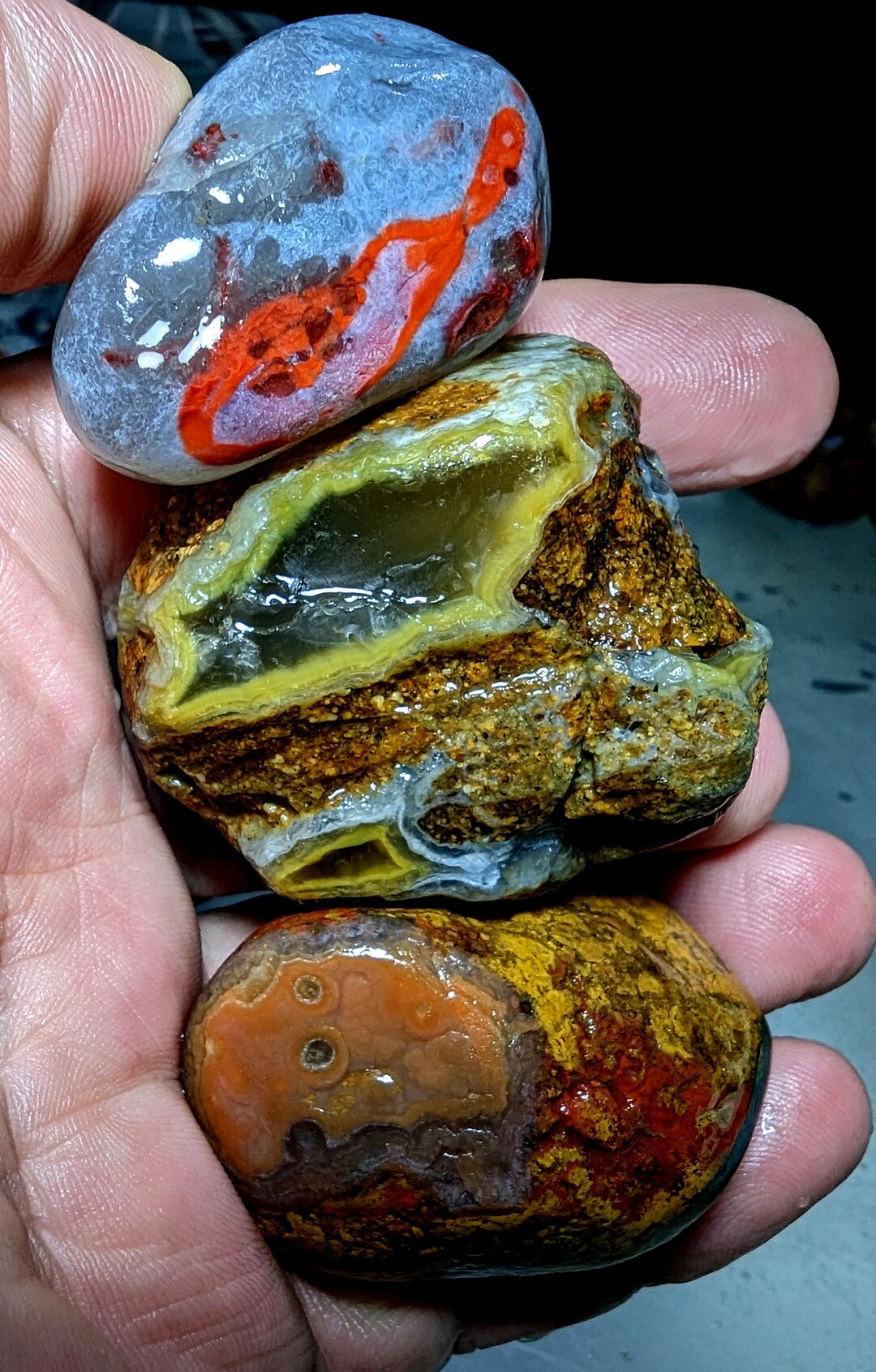 Natural Black Sea Agate 1 Kg/20 Piece Jasper/botryoidal/thunderegg ...