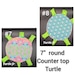 Turtle Floor Foot Mop Turtle Wash Cloth Countertop Turtle Handmade ...
