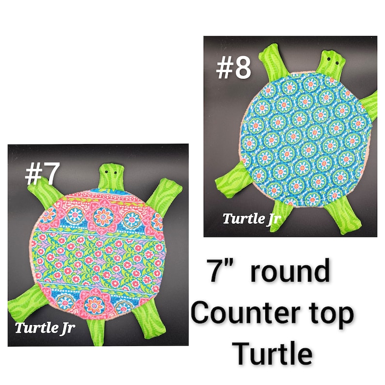 Turtle Floor Foot Mop Turtle Wash Cloth Countertop Turtle Handmade ...