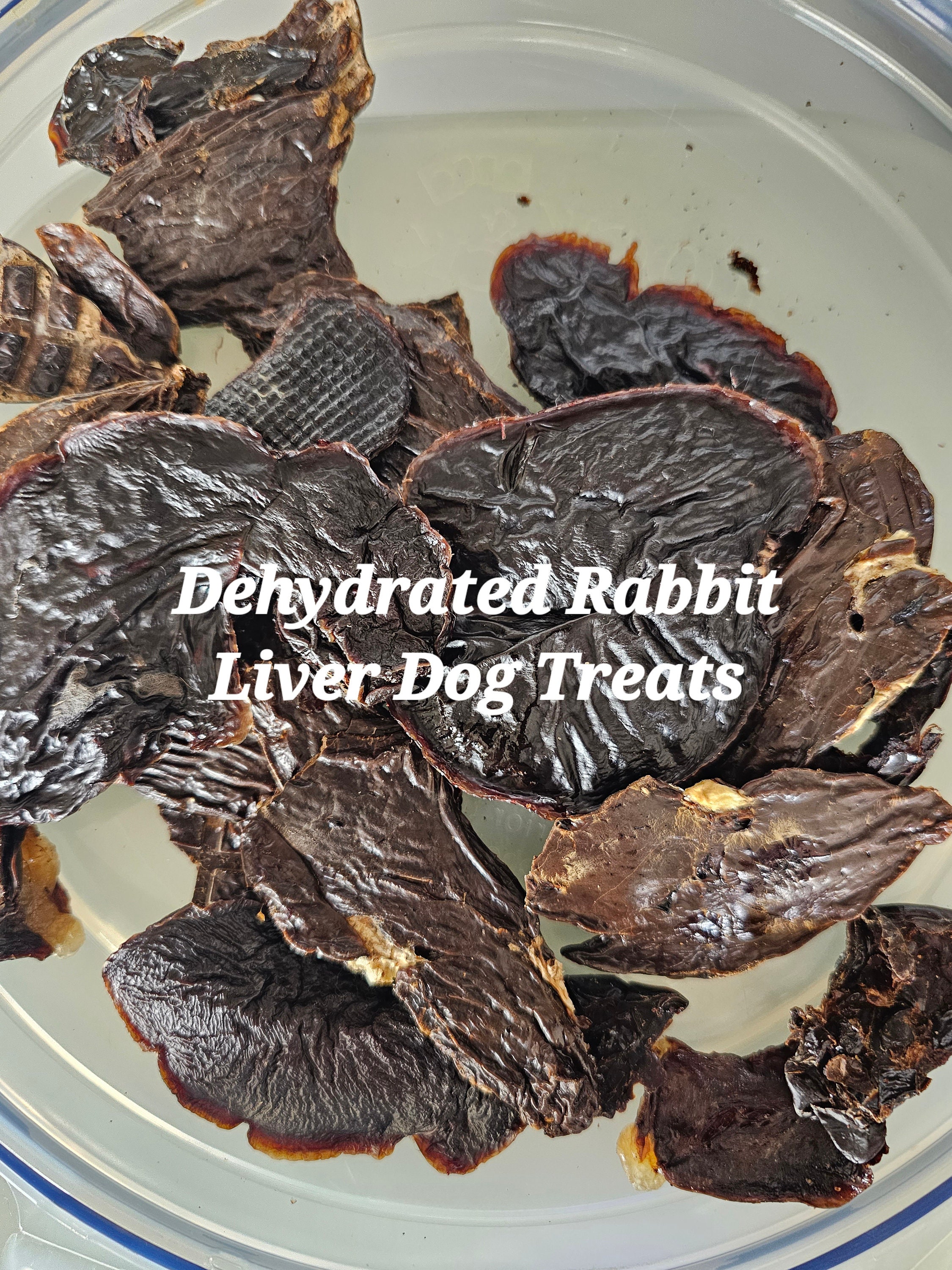 Dehydrated Rabbit Liver, All Natural Dehydrated Chemical Free Dog ...