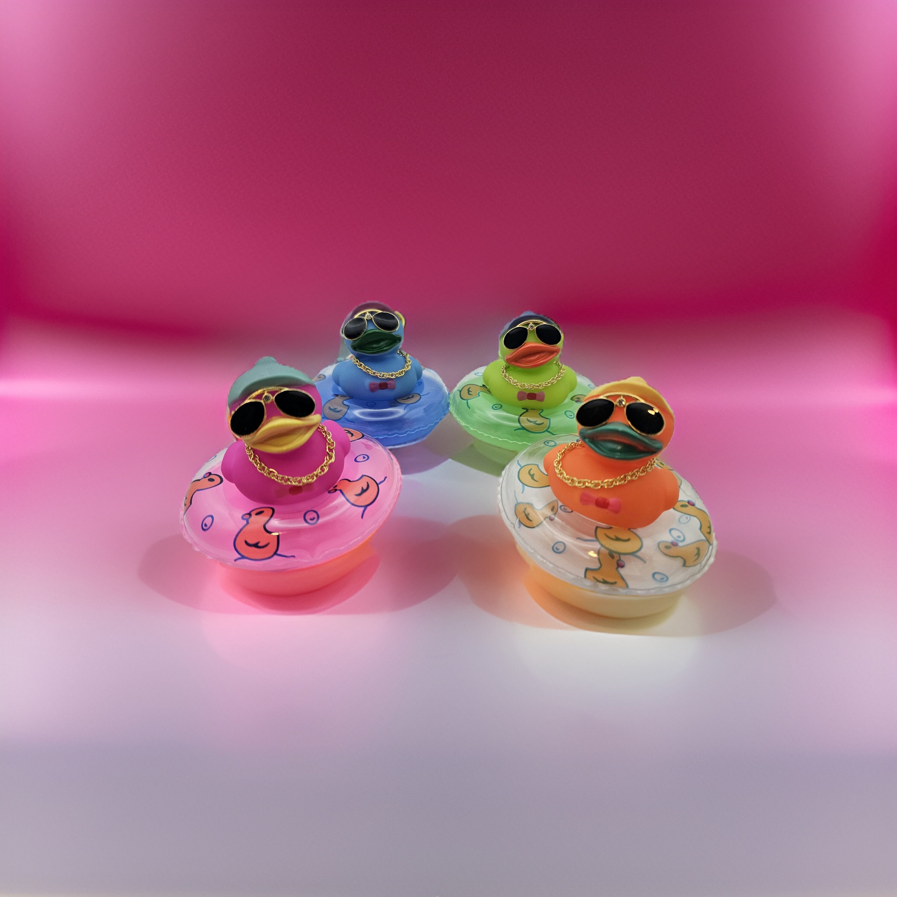 Beach Rubber Duck, Yellow Duck Dashboard Decor, Car Dash Rubber Ducks ...