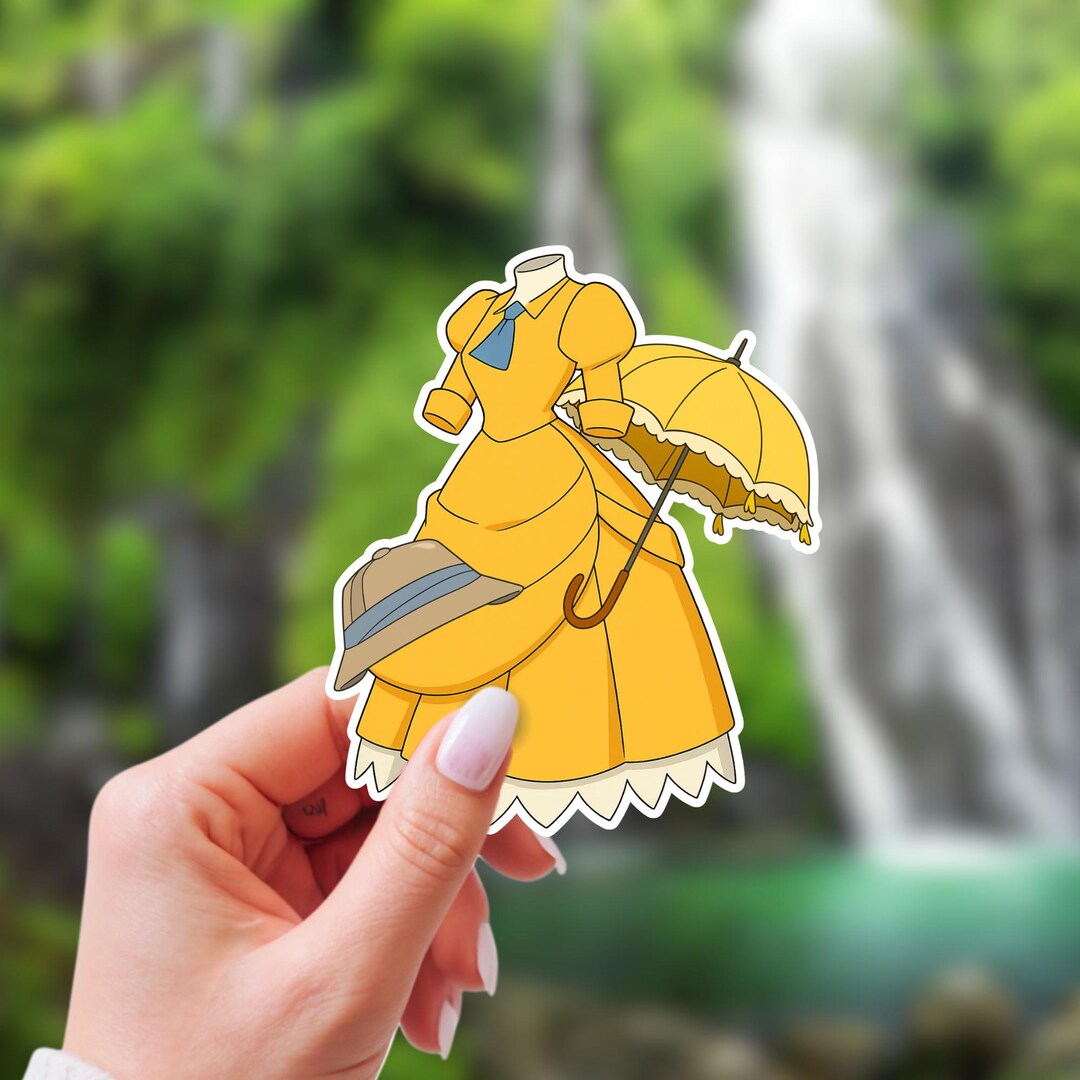 Jane Dress Sticker: Tarzan and Jane Waterproof Vinyl Decal - Etsy