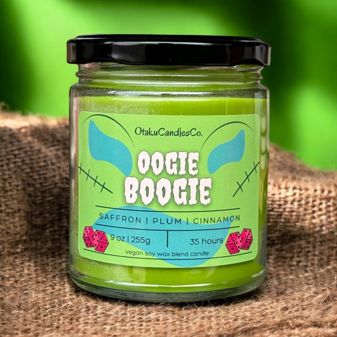 Oogie Boogie Halloween Candle Nightmare Before Christmas Inspired ...