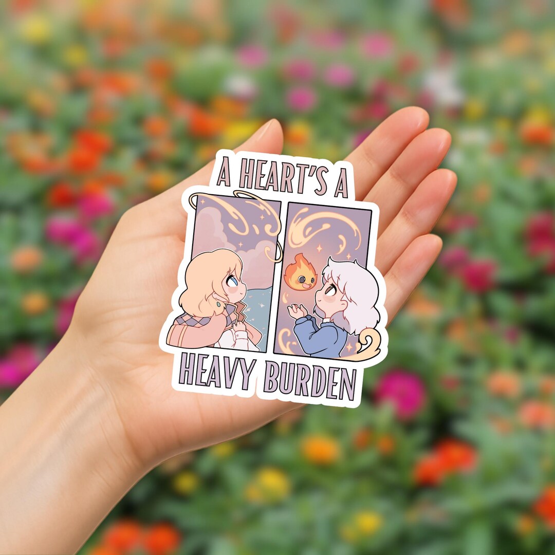 Howl's Moving Castle Sticker | Waterproof Anime Decal - Etsy