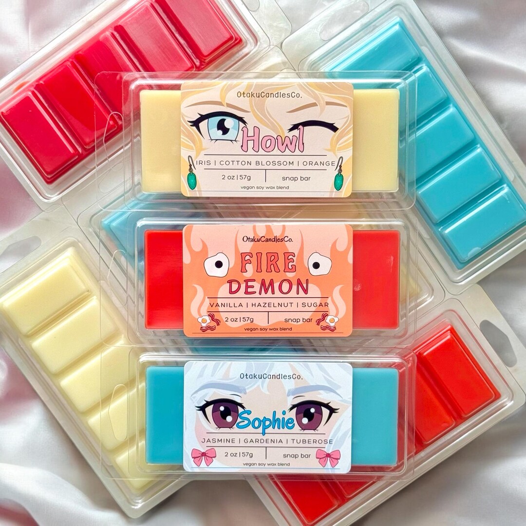 Howl’s Castle Wax Melt Bundle | Howl's Castle Anime Wax Melt Bundle | 2 ...