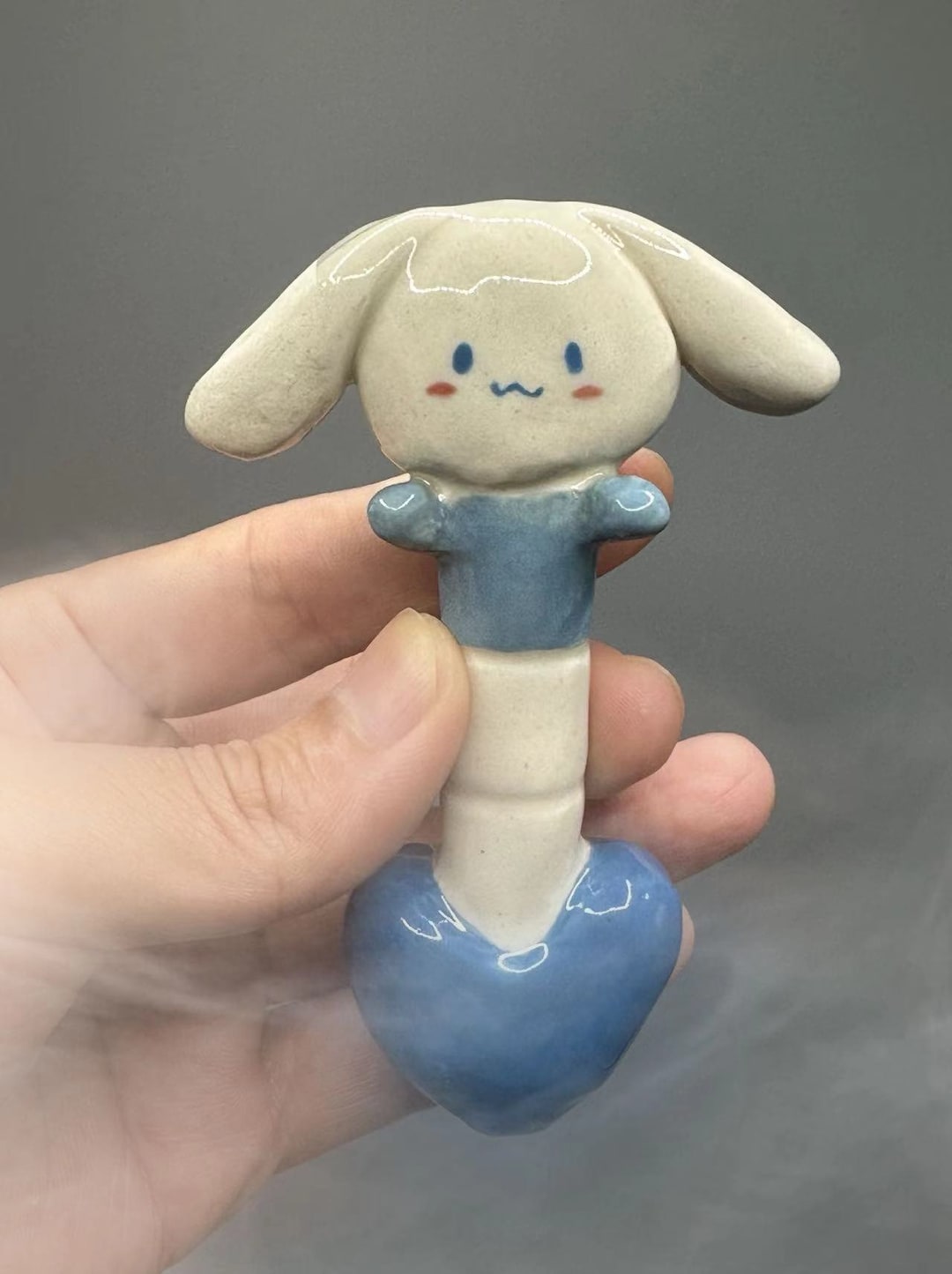 Rabbit Ceramic Pipe, Rabbit Pipe, Cute Gift, Kawaii Gift, Gift for ...