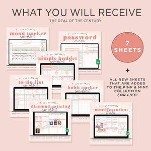 Spreadsheet Template Bundle for Google Sheets | All Spreadsheets From ...