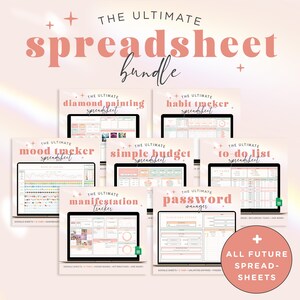 Spreadsheet Template Bundle for Google Sheets All Spreadsheets From the ...