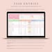 Task Tracker Google Sheets Spreadsheet | Digital To-do List Planner ...