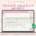 Mood Tracker for Google Sheets | Daily Mood Journal Spreadsheet ...