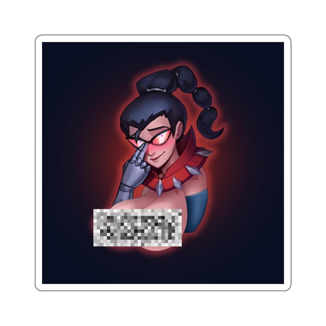MATURE CONTENT Vayne League of Legends Cute Anime Random Sticker, Nsfw ...