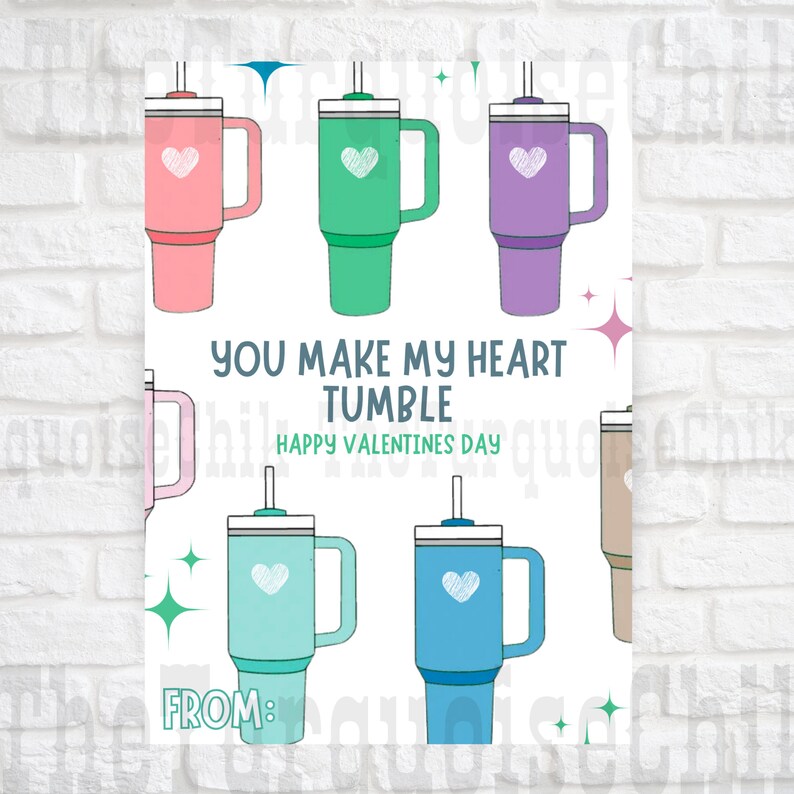 Stanley Valentines Card Valentines Card Teacher Gift Valentines Day ...