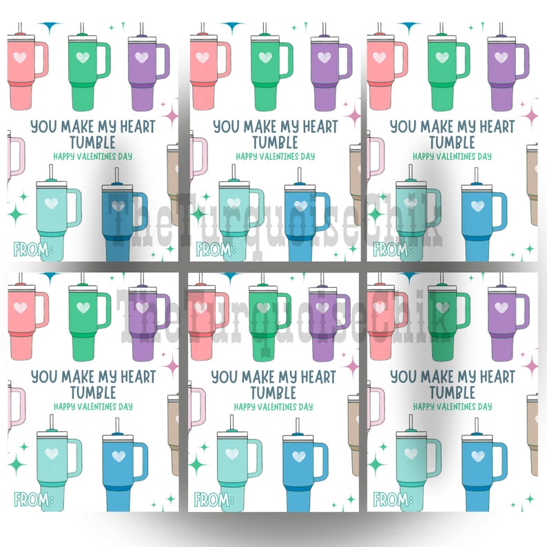 Stanley Valentines Card Valentines Card Teacher Gift Valentines Day ...