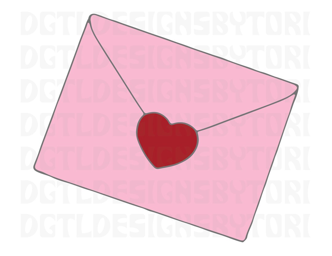 Love Letter | Instant Download | PNG and SVG Files | Valentine's Day - Etsy