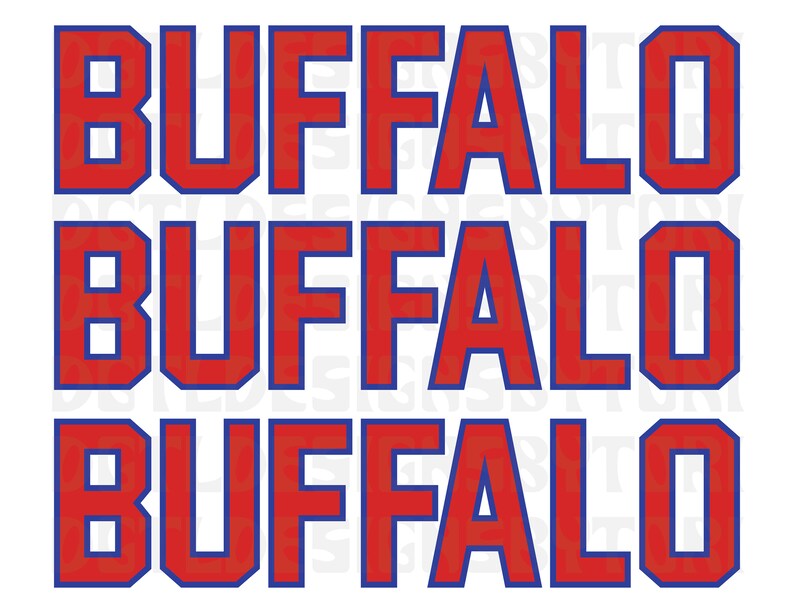 Buffalo | Instant Download | PNG and SVG Files | Football | New York - Etsy