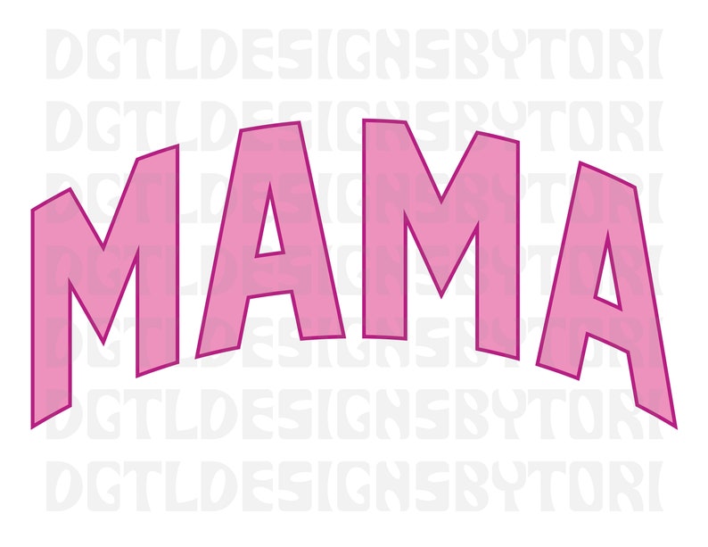 Mama | Instant Download | PNG and SVG Files | Valentine's Day - Etsy