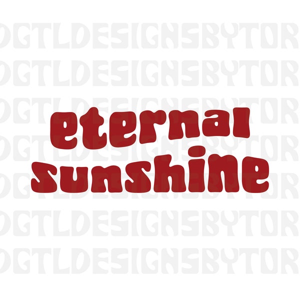 Eternal Sunshine - Etsy