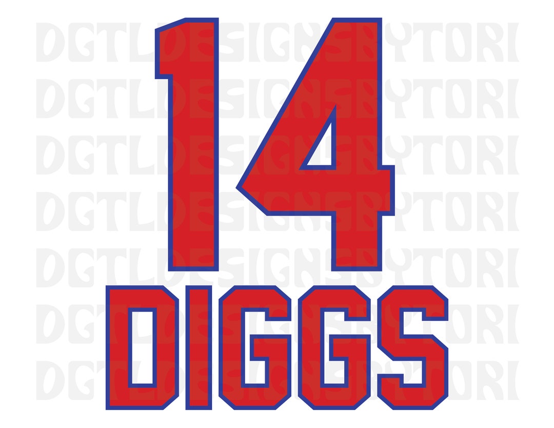 Diggs 14 | Instant Download | PNG and SVG Files | Buffalo | Football ...
