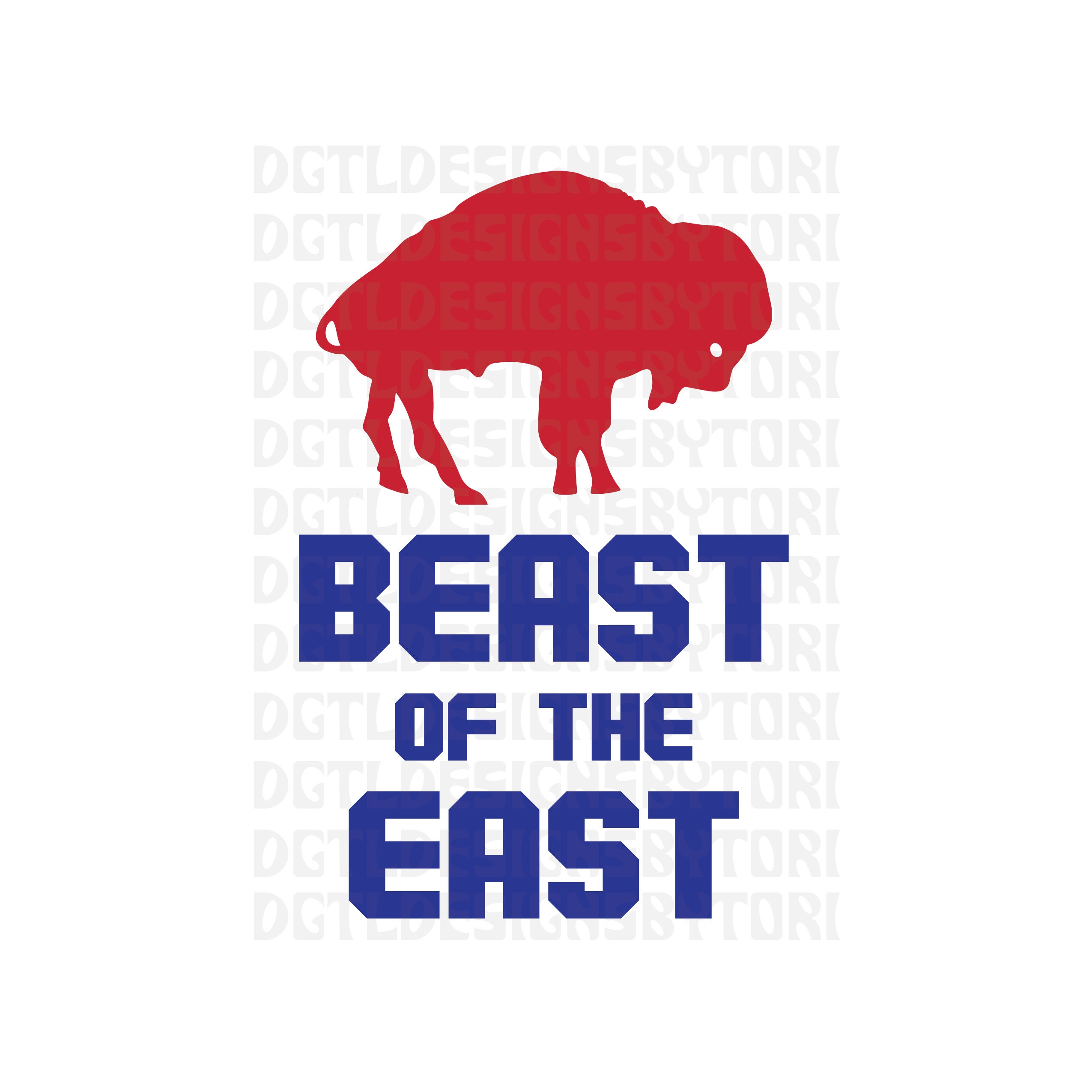Beast of the East | Instant Download | PNG and SVG Files | Buffalo ...
