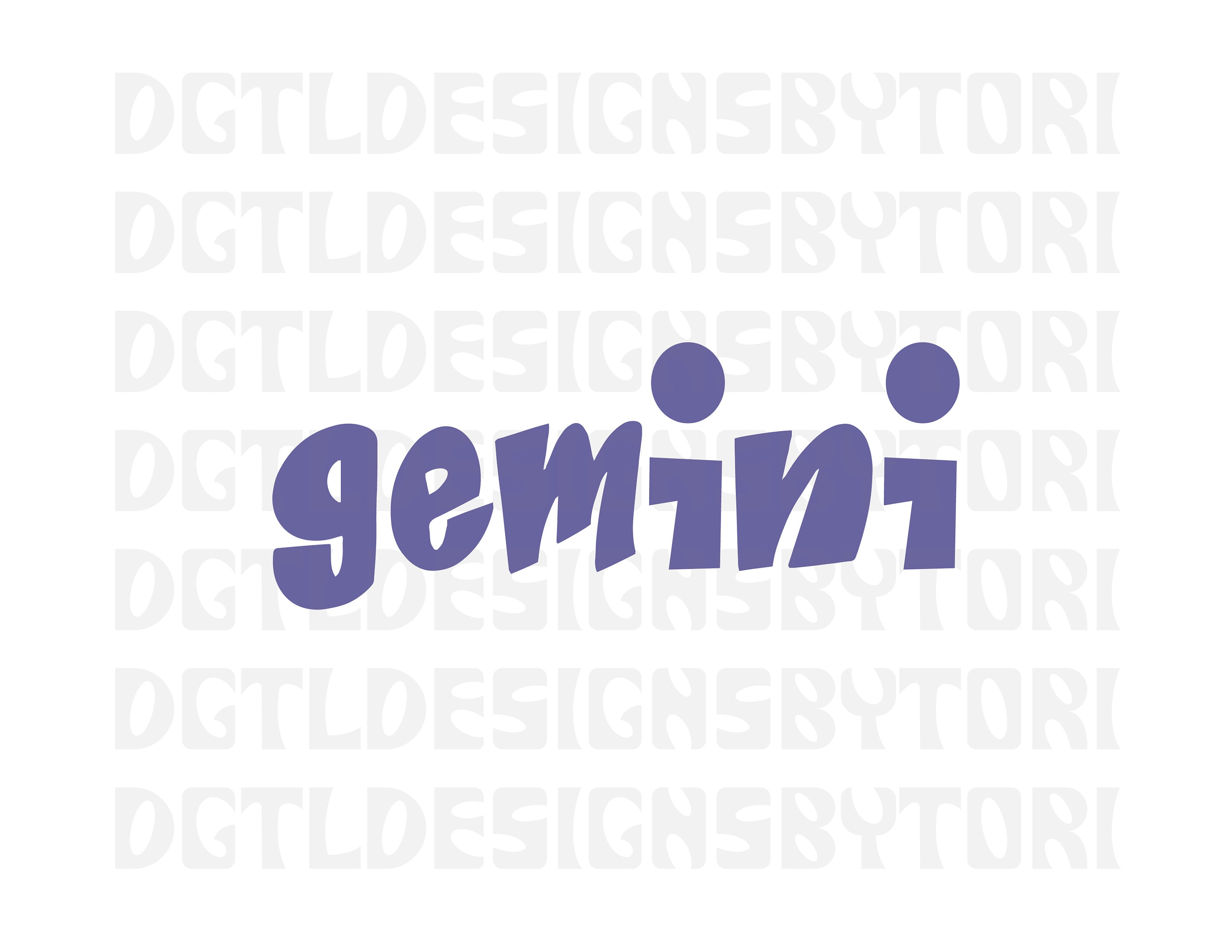 Gemini Instant Download PNG and SVG Files Zodiac Sign Astrology - Etsy