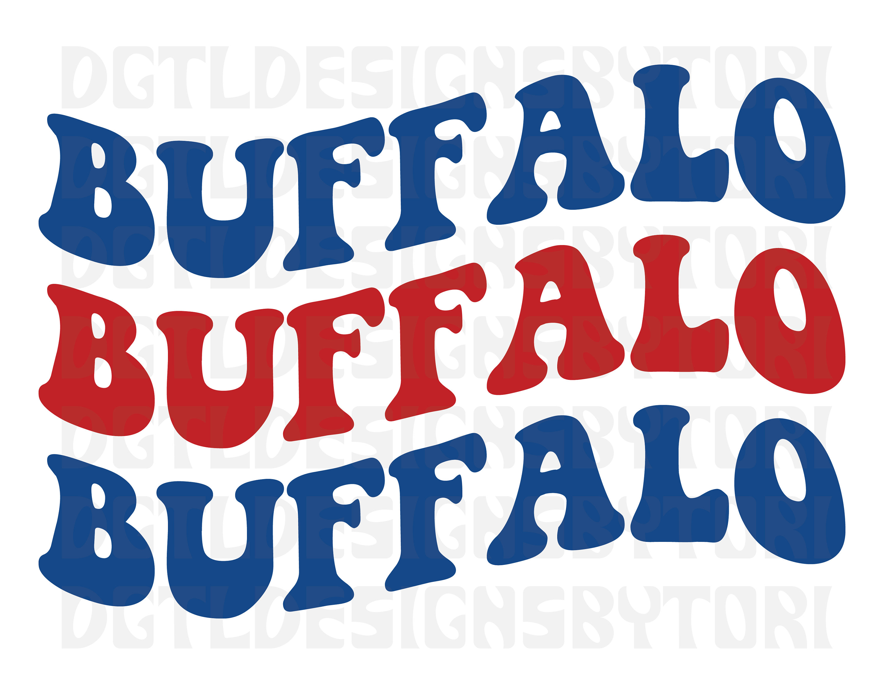 Buffalo Retro Font | Instant Download | PNG and SVG Files | New York - Etsy