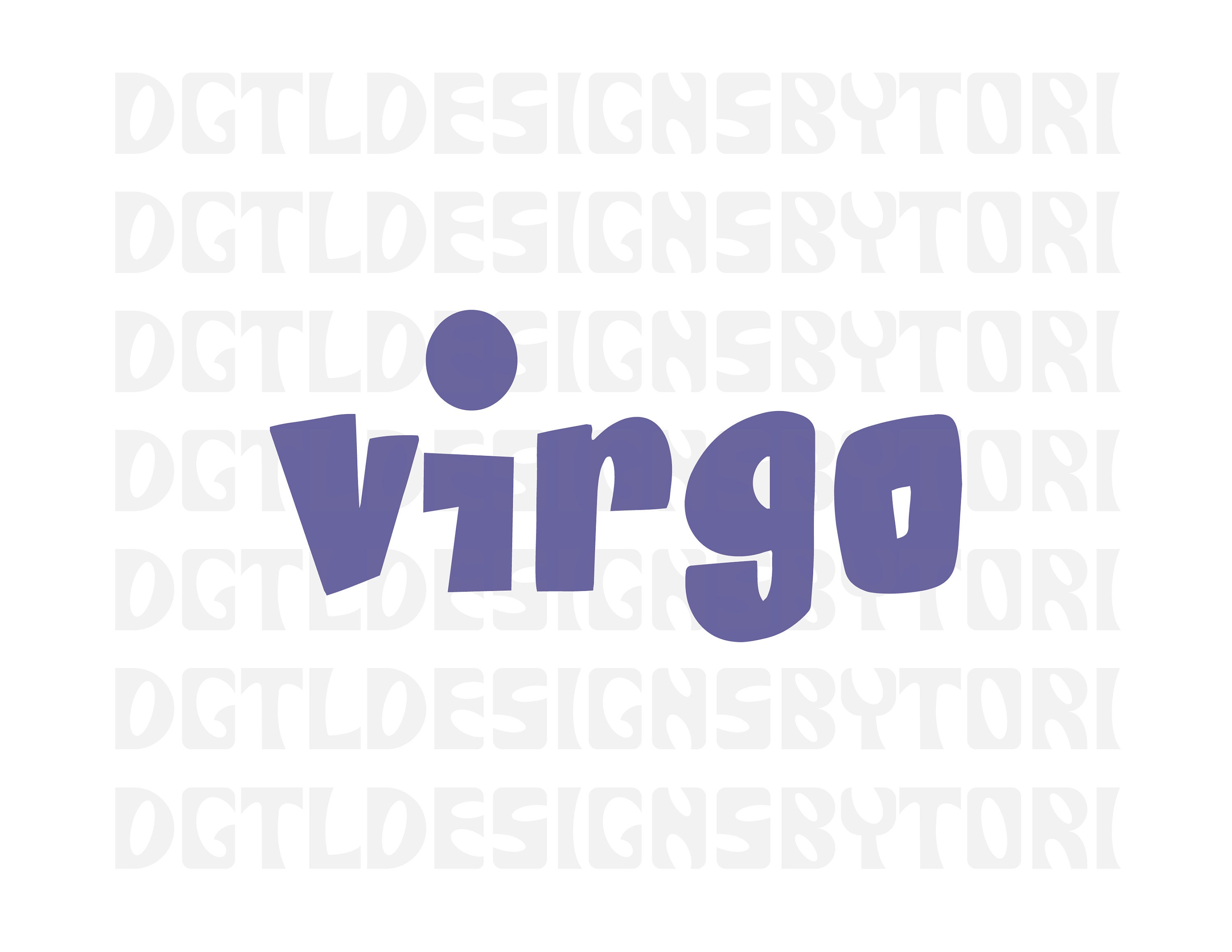 Virgo | Instant Download | PNG and SVG Files | Zodiac Sign | Astrology ...