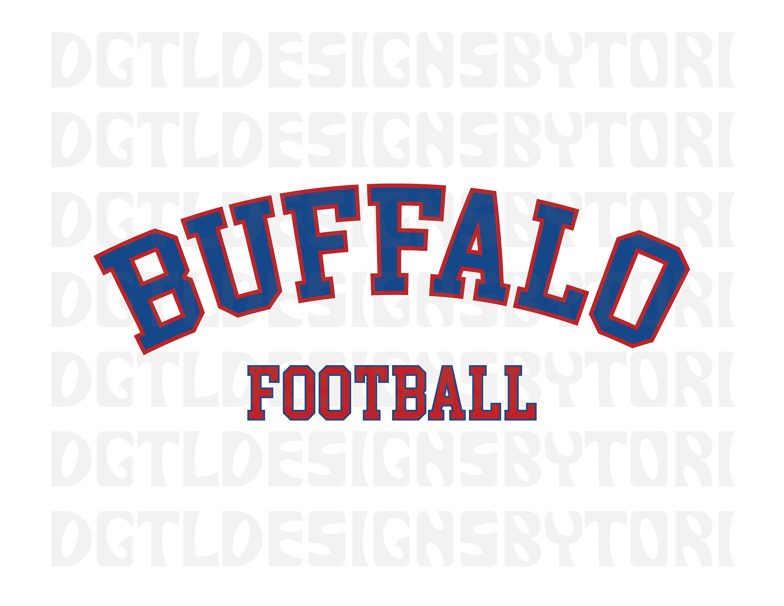 Buffalo Football | Instant Download | PNG and SVG Files | Buffalo New ...