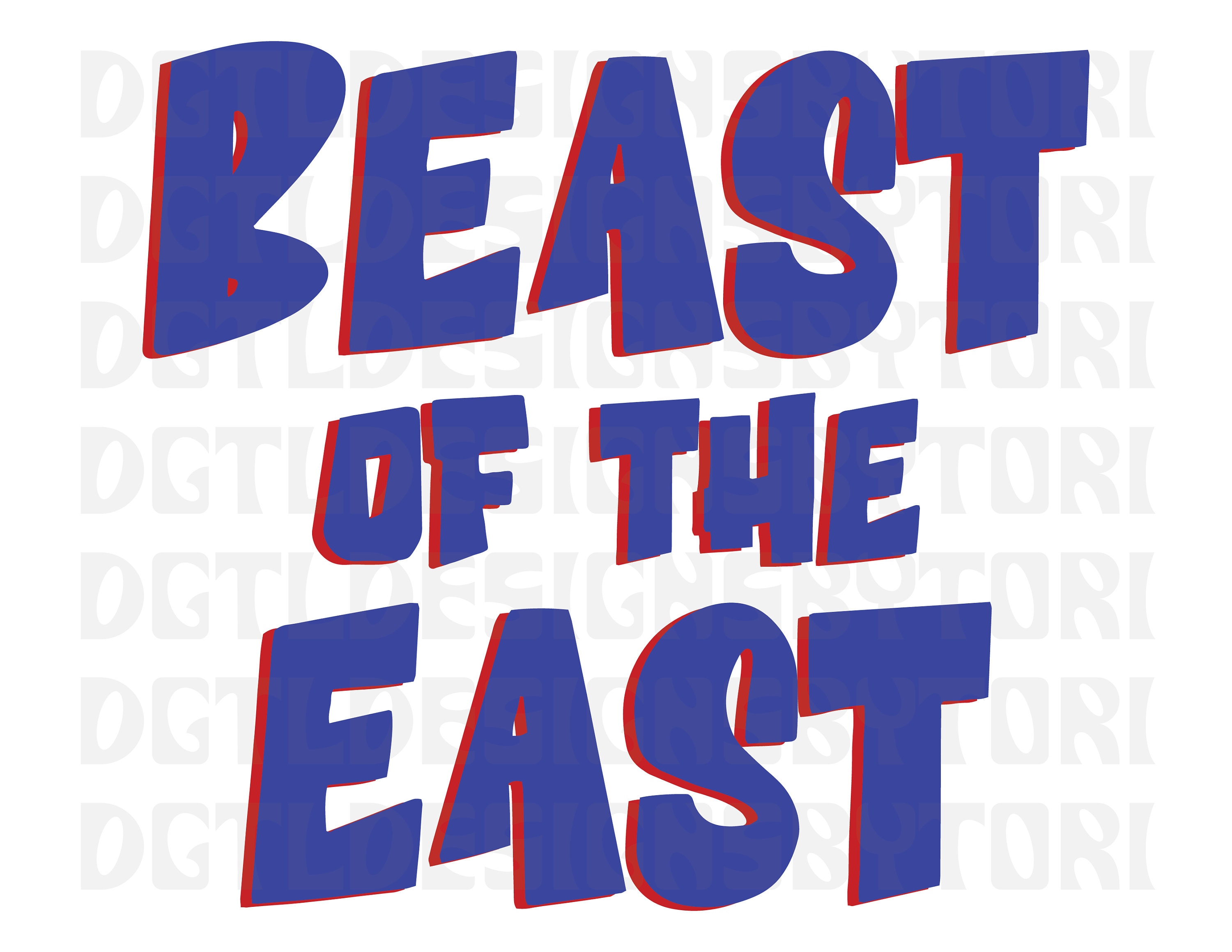 Beast of the East | Instant Download | PNG and SVG Files | Buffalo ...