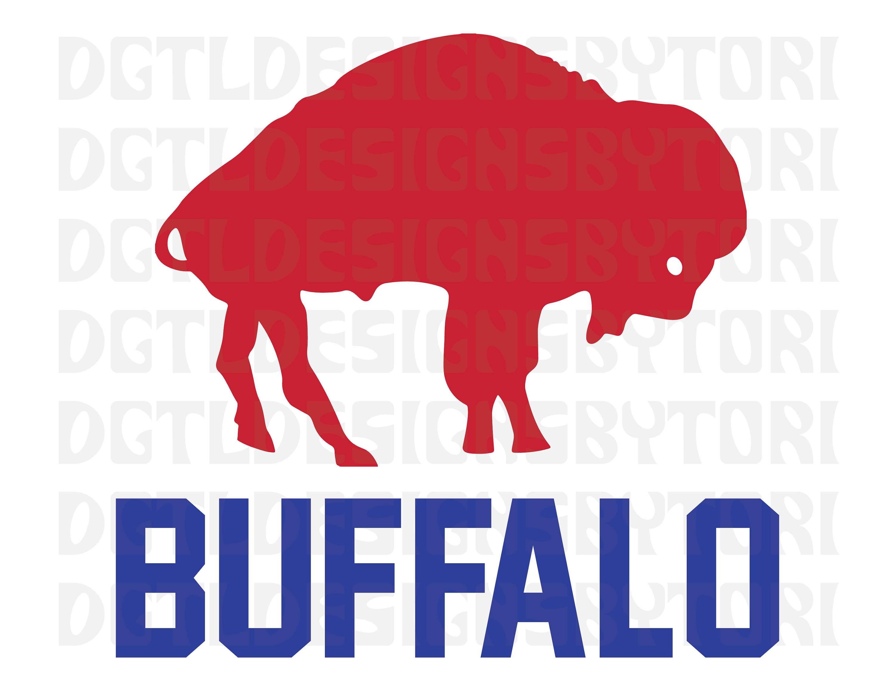 Buffalo | Instant Download | PNG and SVG Files | Football | New York - Etsy