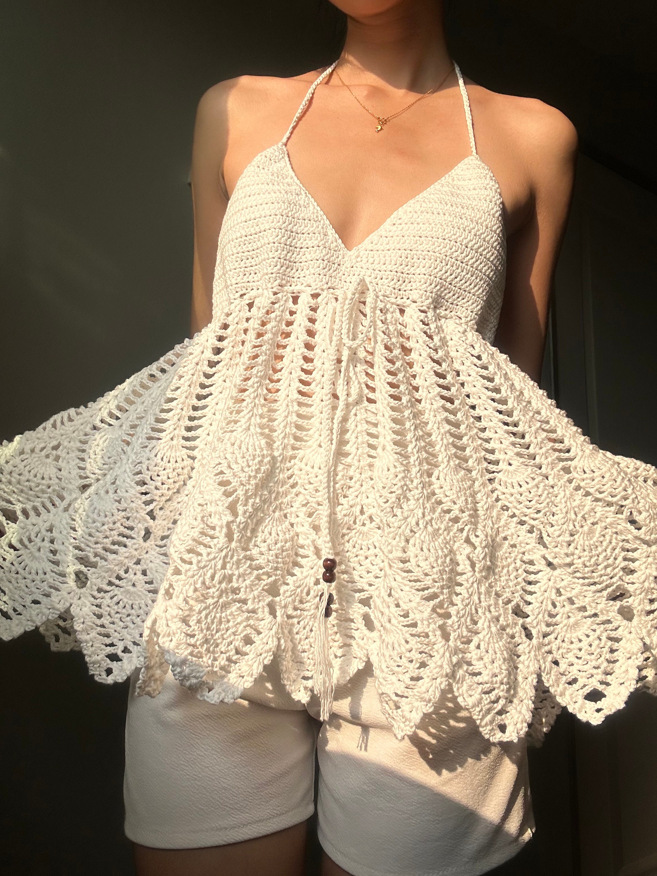 Crochet Summer Top Crochet Top Festival Crochet Top Summer Top Boho