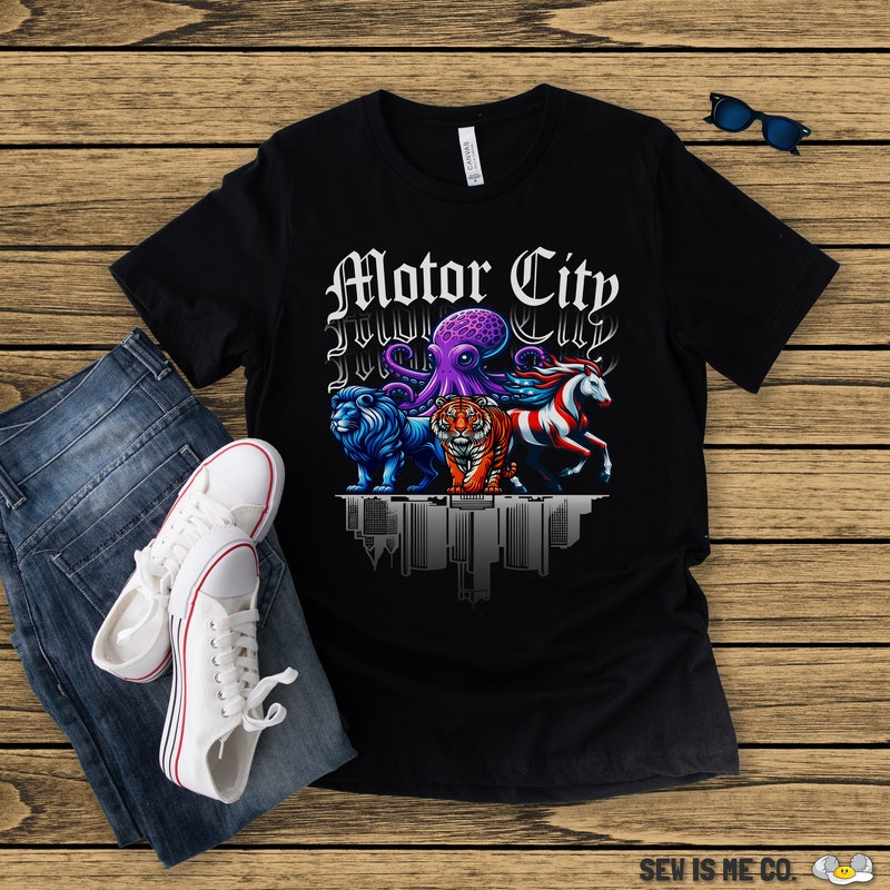 Detroit T Shirt - Etsy