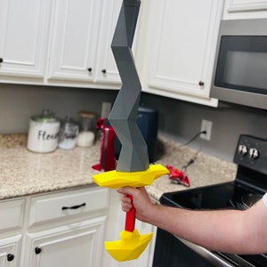 OSRS 3D Printed Osmumten's Fang - Old School Runescape Weapon Replica ...