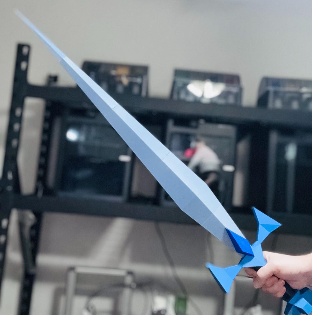 3D Printed OSRS Blurite Sword – OSRS Gift – 3D Printed Runescape Weapon ...