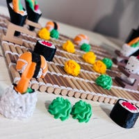 Sushi Party Memory Game, Asian Oriental Themed Party, Printable ...