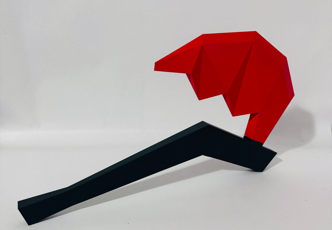 OSRS 3D Printed Dragon Axe Cosplay Prop - High-detail Old School ...