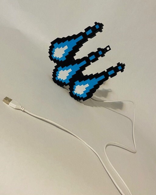 OSRS Ice Barrage LED Lamp: Runescape Gamer Decor - Etsy