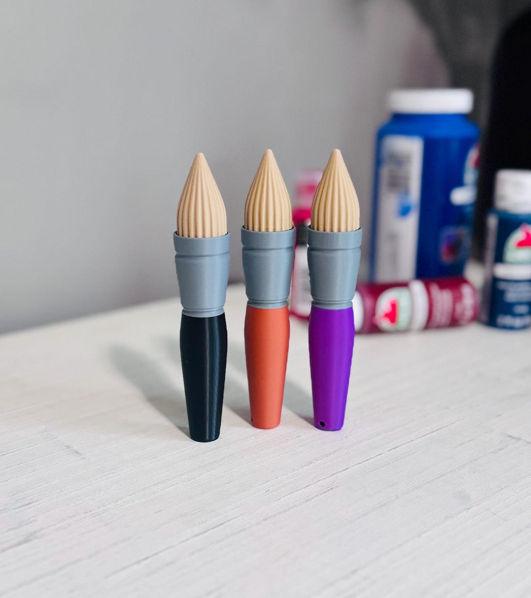 Paintbrush Fidget Clicker – Fun Stress Relief Toy for Artists, Unique ...