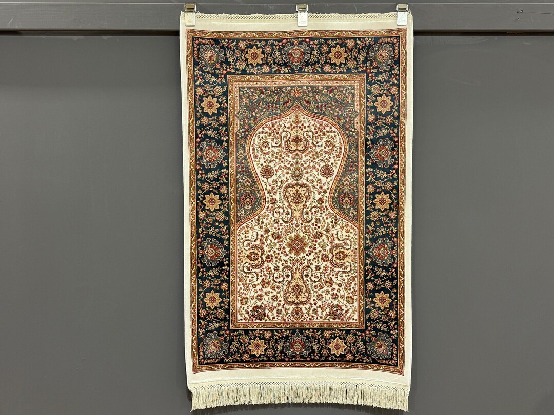 Luxury Muslim Prayer Rug, Prayer Rug for Gift, Prayer Mat, Sejadah for ...