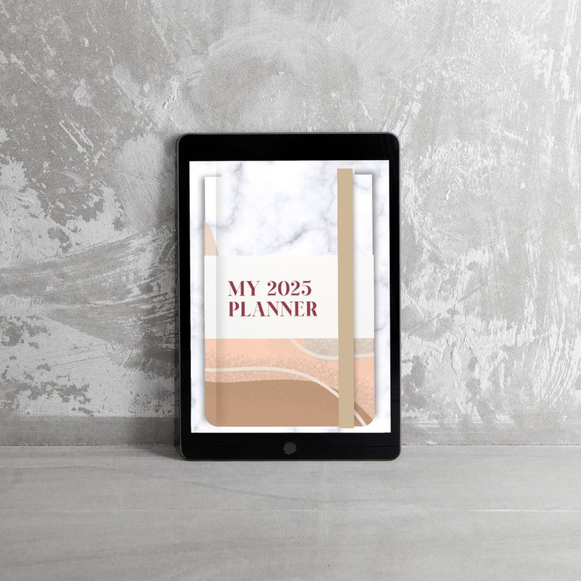 2025 Digital Planner | Canva | Year Calendar | Monthly Calendar | Notes ...