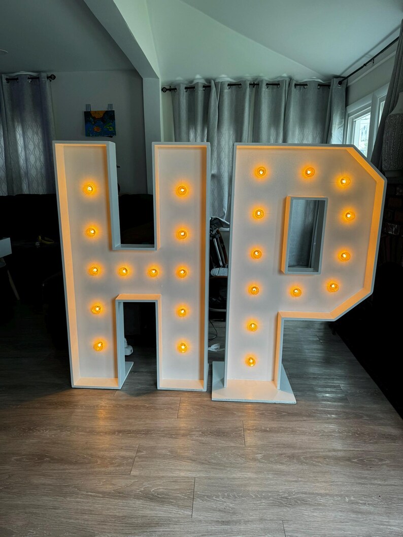 Marquee Letter T, Marquee Letters, Mosaic From Balloons, 2ft, 3ft, 4ft ...