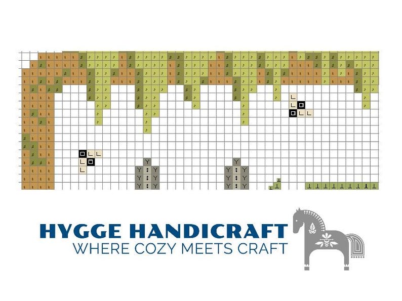 Shrek Inspired Chibi Cross Stitch Pattern Instant Download PDF, Cute ...