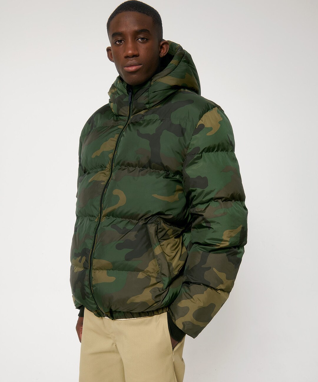 Oversized Super Puffer Puffa Camo Camouflage Bubble Padded Jacket Coat ...